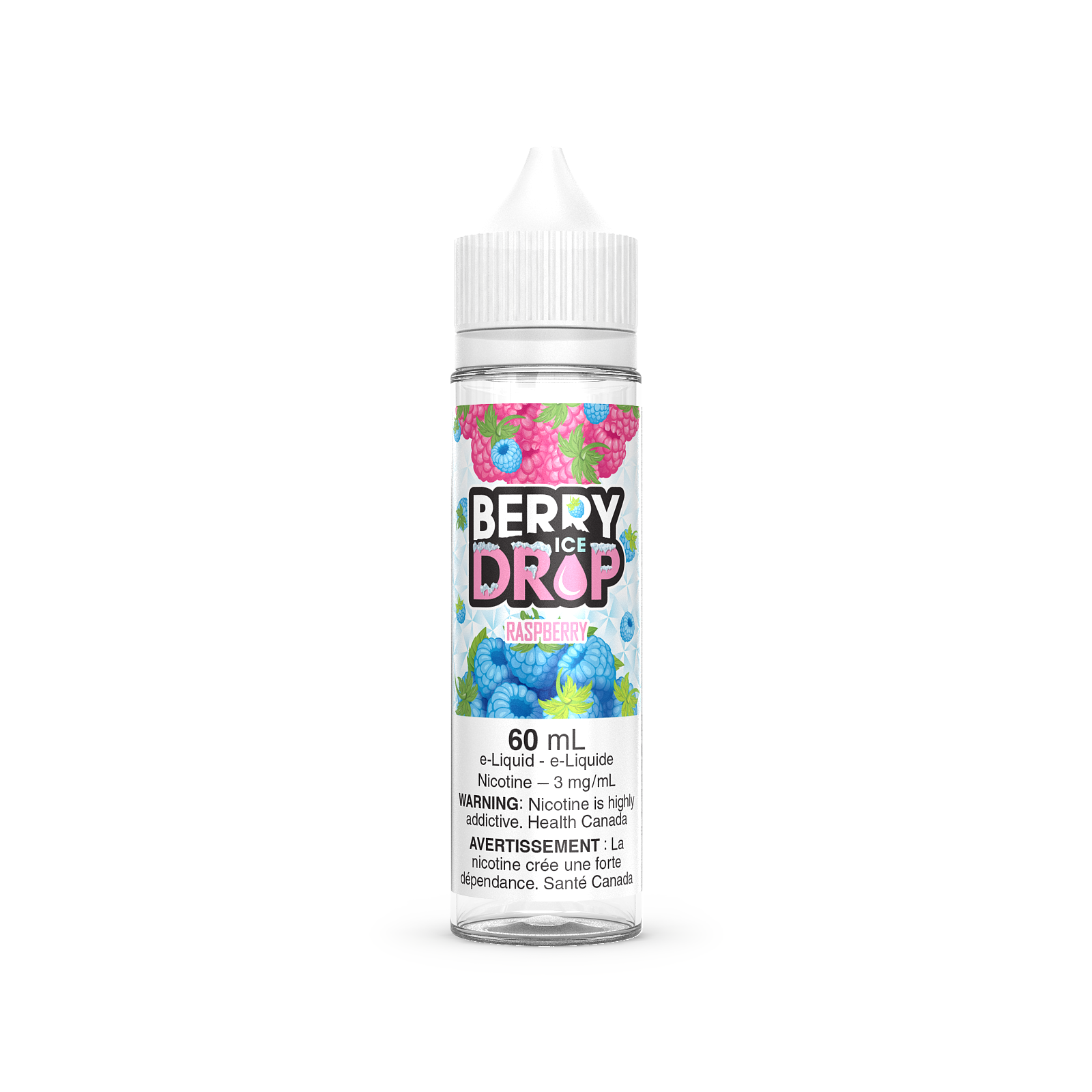 Berry Drop Ice - Raspberry 60mL – Premium Vape AB
