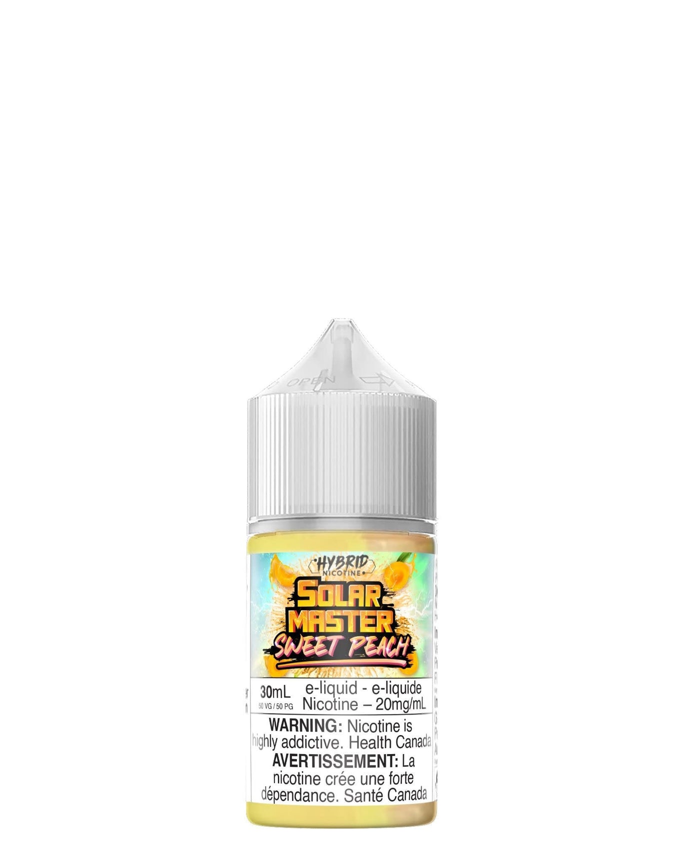 Solar Master Salt - Sweet Peach 30ml – Premium Vape AB